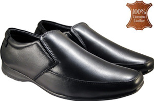 action Synergy Men's Genuine Leather Premium Comfort G1501 Slip On For ...