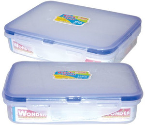 Wonder Plastic Fridge Container - 600 ml Price in India - Buy Wonder ...