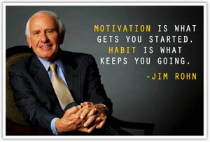 Jim Rohn Motivational Thought Paper Poster Paper Print - Quotes ...