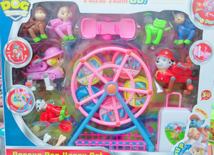 TOYZGANG PAW PATROL BIG SIZE AMUSEMENT MUSICAL PARK TOY SET FOR KIDS ...