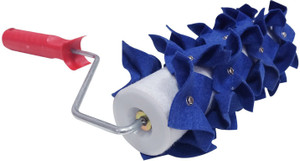 shine interiors Ragging Paint Roller With Handle (9 Inch) Paint Roller ...