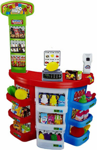 Smartcraft Mini Super Store Shop, Kids Role Play Supermarket Superstore ...