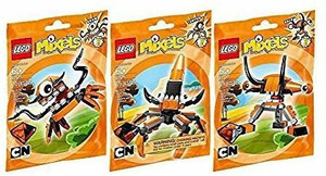 LEGO Mixels Series 2 Bundle Set of Flexers Kraw (41515) Tentro (41516 ...