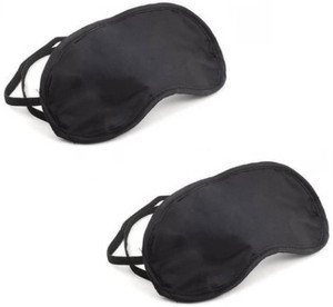 Adhvik Set of 2 Pcs Eye Rest Sleep Eyepatch Blindfold Shield Travel ...