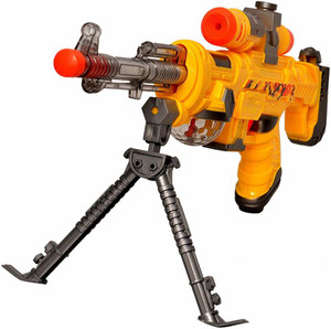 TOYSHINE Musical Phantom Toy Gun with 3D Lights and Sound Guns & Darts ...