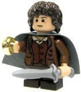LEGO Lord Of The Rings Minifigure - Frodo With Sword Sting And Ring ...