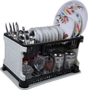 3D METRO SUPER STORE Utensil Kitchen Rack Plastic Kitchen Organiser ...