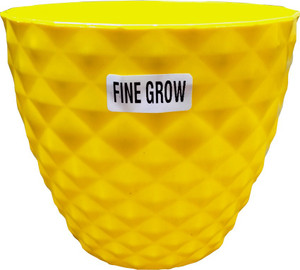 Anand vatika Diamond Pot Yellow Plant Container Set Price in India ...