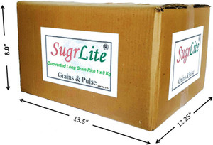 SugrLite Converted Long Grain Rice Yellow Basmati Rice (Long Grain ...