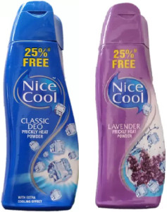 NICE COOL cool talc classic and lavender pack of 2pc - Price in India ...