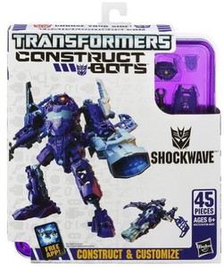 TRANSFORMERS Construct-Bots Elite Class Shockwave Buildable Action ...