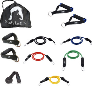 Bodylastics 12 kg 12 pcs Max Tension Anti-Snap Resistance Bands Set ...