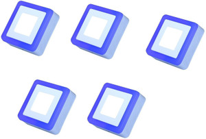 Happy Selling 6Watt LED White+Blue Square Surface Panel Lights (Pack of ...