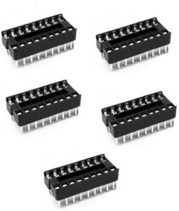 Technical hut 14 Pin Dip Socket Electronic Components Electronic Hobby ...