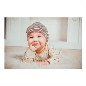 Day Decals 60 cm Cute baby smile poster Sticker (Cover Area :- 91 X 60 ...