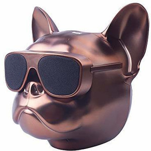 Buy Hypex Portable Bulldog Face Bluetooth Speaker With SD Card Slot ...