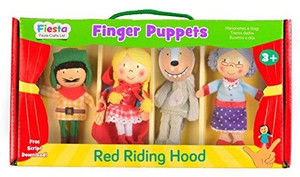 Babalu Tellatale Red Riding Hood Finger Puppet Set Hand Puppets Price ...
