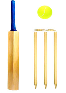 ACTIVA Green ball bat and 3 stumps wicket_n Cricket Kit - Buy ACTIVA ...