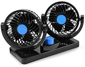 TREST Car Fans,12V Electric Auto Cooling Fan, Car Interior Fan Price in ...