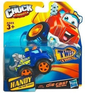 tonka CHUCK Friends Twist Trax Diecast HANDY Blue TOW Truck - CHUCK ...