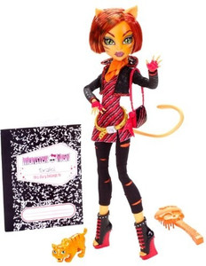 MONSTER HIGH Toralei Stripe Doll with Pet Sweet Fang - Toralei Stripe ...