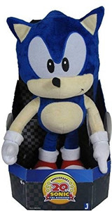 Jazwares Sonic the Hedgehog 20th Anniversary 15 inch Classic Sonic ...