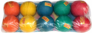 VIBCO Jumper HIGH QUALITY BEST Cricket Rubber Jumper Ball (Pack of 10 ...