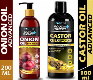 Positive Root Therapy plus Advanced Red Onion Oil and Advanced Castor ...