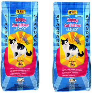 Jimmy Cat Litter JOY 10 Kg STANDARD Granules Lavender Fragrance Pet ...