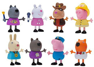 Peppa Pig What I Want To Be 8figure Pack What I Want To Be 8figure