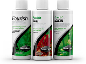 SEACHEM PLANT PACK FUNDAMENTALS 300 ML (3 BOTTLES) Aquatic Plant ...