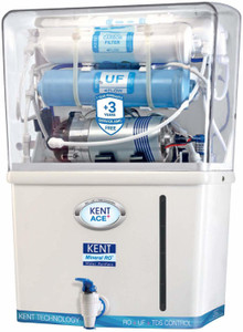 KENT Ace Plus 7-litres Mineral Water Purifier (White and Blue) 7 L RO ...