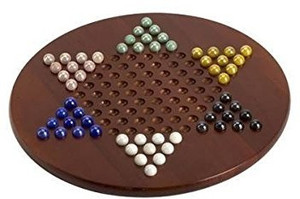 Chh 15 Jumbo Chinese Checkers with Marbles Party & Fun Board Game - 15 ...
