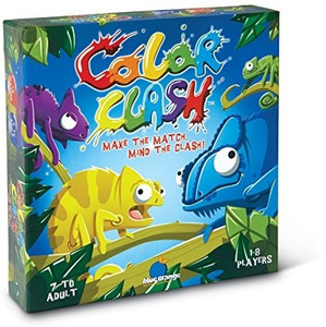 Blue Orange Color Clash Board Game Party & Fun Board Game - Color Clash ...