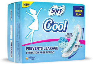 SOFY Cool Bodyfit Anti Bacteria (30pad) Sanitary Pad | Buy Women ...