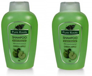 Pure Roots Green Apple Shampoo 1000ml + 1000ml - Price in India, Buy ...