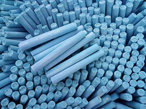 Gold & Gold Dustless blue Color chalk - Pack of 100 Pieces climbing ...