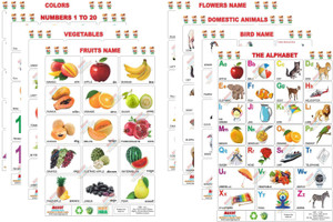 Mascot CHART FOR NURSERY TO JR. KG - BASIC CHART Price in India - Buy ...