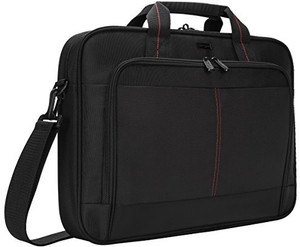 Targus Classic Slim Laptop Bag for 16Inch Laptops Black TCT027US 10 L ...
