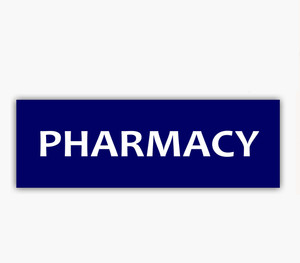 signEver Pharmacy Sign Board For Medical College Hospital color-Blue ...