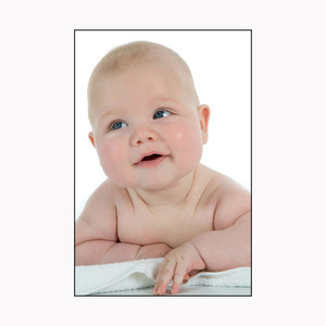 Textured Cute Baby Poster for Pregnant Women & Expecting Mothers ...