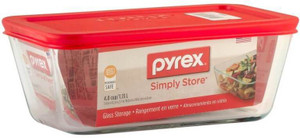 Pyrex Glass Fridge Container - 1.1 L Price in India - Buy Pyrex Glass ...