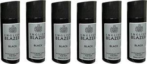 English BLAZER BLACK (PACK OF 6) Deodorant Spray - For Men - Price in ...