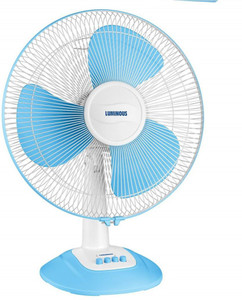 LUMINOUS SpeedPRO 400MM Table Fan (Blue 400 mm 3 Blade Table Fan Price ...