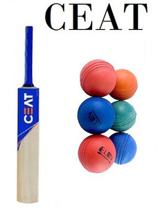 CEAT NEW TANNIS POPULER WILLOW CRICKET BAT COMBO Cricket Kit - Buy CEAT ...