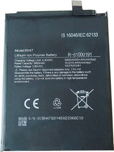 FULL CELL Mobile Battery For Xiaomi Mi A2 Lite / Redmi 6 Pro BN47 Price ...