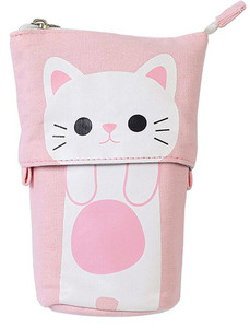 Flipkart.com | Shrih SHV-5221 Cat Telescopic Pouch Art Canvas Pencil ...