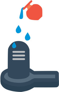 Sticker Hub 50 cm God Shiva Lingam Spiritual Wall Sticker Self Adhesive ...