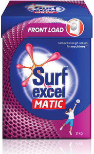 Surf excel Matic Front Load Detergent Powder, 1Kg Detergent Powder ...