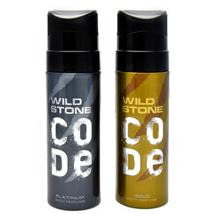 Wild Stone Code Platinum & Gold Deodorant Spray - For Men - Price in ...